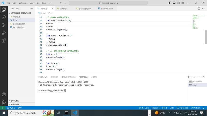 Abdul Majeed Shaikh on LinkedIn: #typescript #assignmentoperators # ... Abdul Majeed Shaikh on LinkedIn: #typescript #assignmentoperators # ...