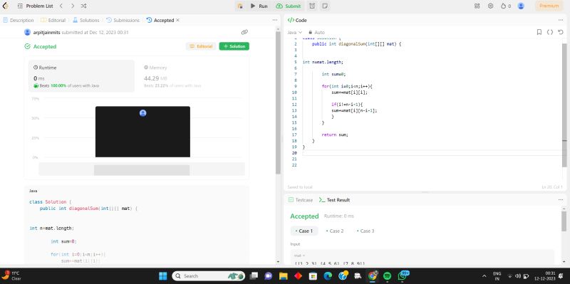 #dsawithedslash #leetcode #100dayschallenge #codingjourney # ... #dsawithedslash #leetcode #100dayschallenge #codingjourney # ...