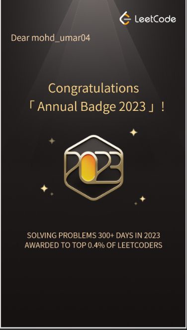 🌟 Excited to announce my achievement: I’ve earned the coveted 2023 ... 🌟 Excited to announce my achievement: I’ve earned the coveted 2023 ...