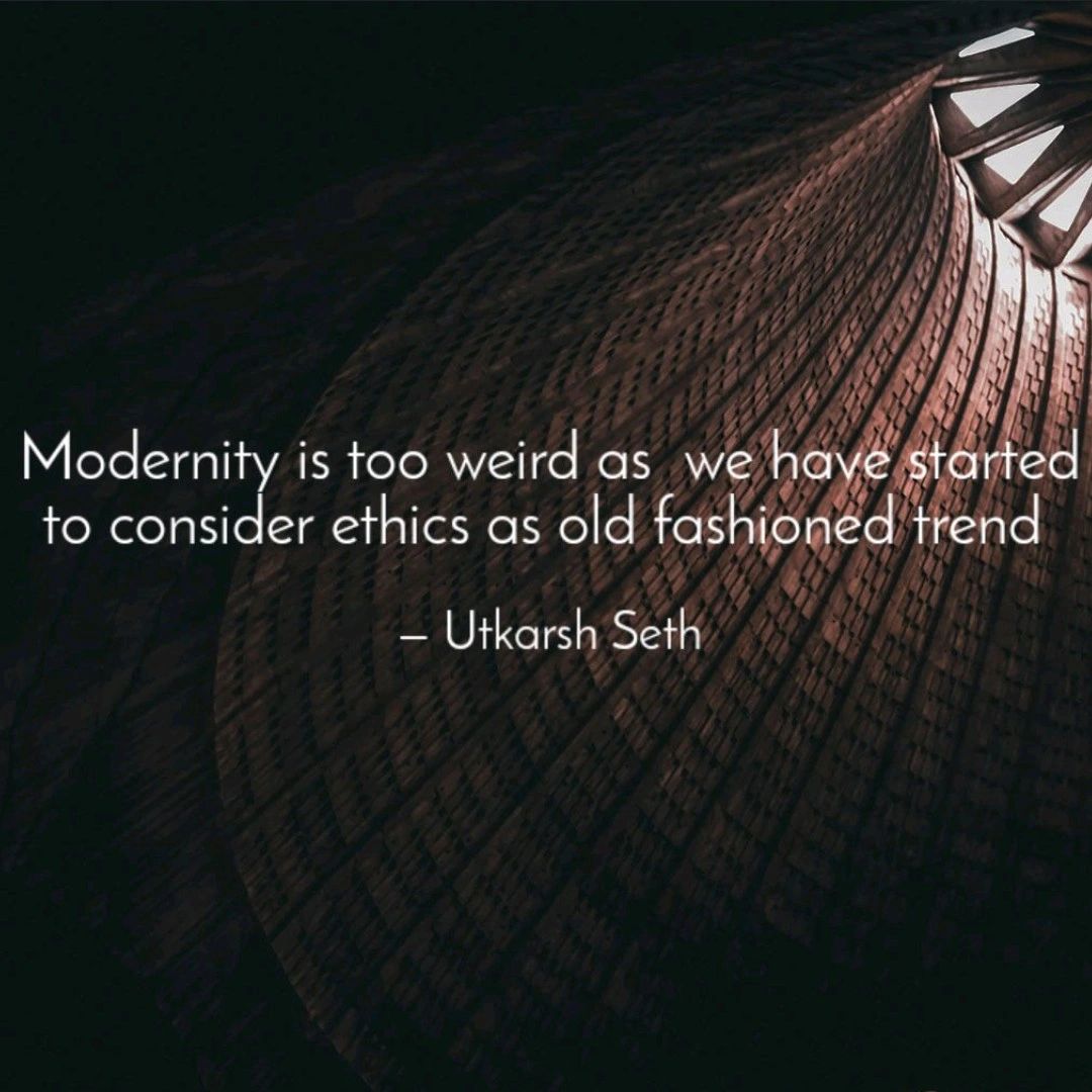 Utkarsh Seth on LinkedIn: #ethics Utkarsh Seth on LinkedIn: #ethics
