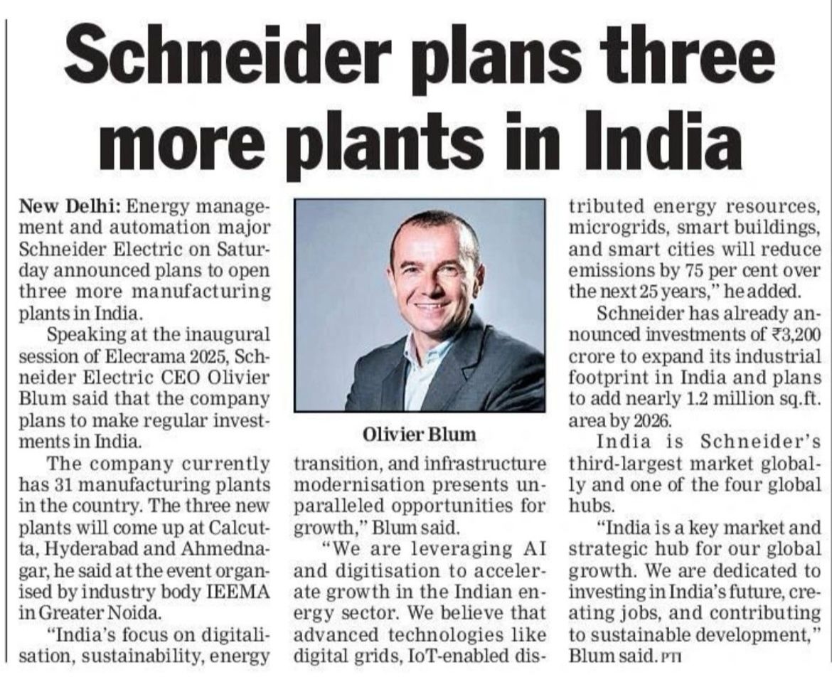 #elecrama2025 #growth #innovation #smartfactories #india # ... #elecrama2025 #growth #innovation #smartfactories #india # ...