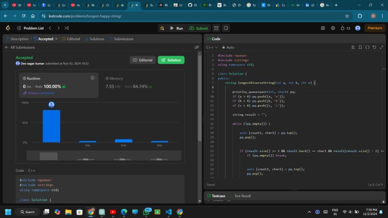 Deo sagar kumar on LinkedIn: #gvishwanathanchallenge #dsa #leetcode # ... Deo sagar kumar on LinkedIn: #gvishwanathanchallenge #dsa #leetcode # ...