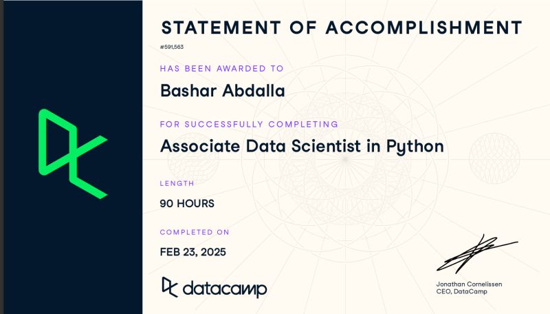 I’m excited to announce that I have successfully completed the ... I’m excited to announce that I have successfully completed the ...