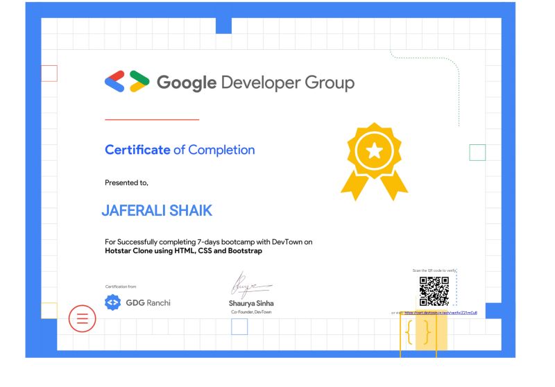 jafer ali shaik on LinkedIn: HTML, CSS, Bootstrap 7 days boot camp by ... jafer ali shaik on LinkedIn: HTML, CSS, Bootstrap 7 days boot camp by ...