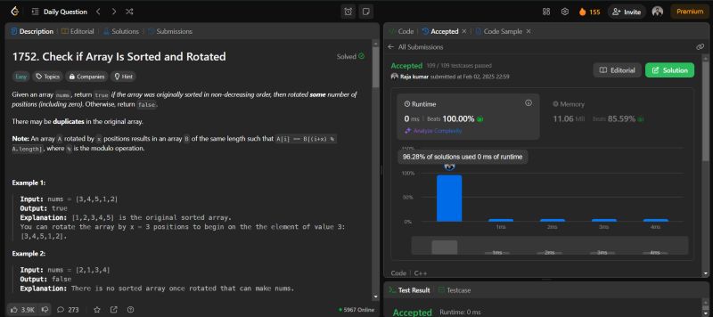 #leetcode #dsa #problemsolving #c #codingchallenge #linkedinfamily ... #leetcode #dsa #problemsolving #c #codingchallenge #linkedinfamily ...