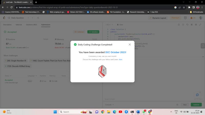 Earned LeetCode badge for coding | Yash Dubey posted on the topic ... Earned LeetCode badge for coding | Yash Dubey posted on the topic ...