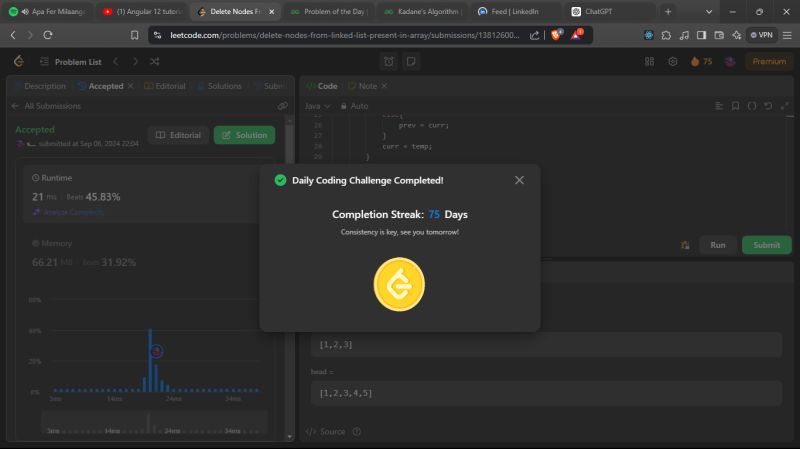 SURYANSH PATWAL on LinkedIn: #leetcode #codingjourney #consistency # ... SURYANSH PATWAL on LinkedIn: #leetcode #codingjourney #consistency # ...