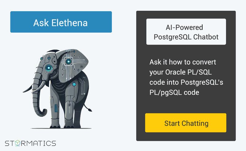 Umair Shahid on LinkedIn: Switching from Oracle to PostgreSQL is often ... Umair Shahid on LinkedIn: Switching from Oracle to PostgreSQL is often ...