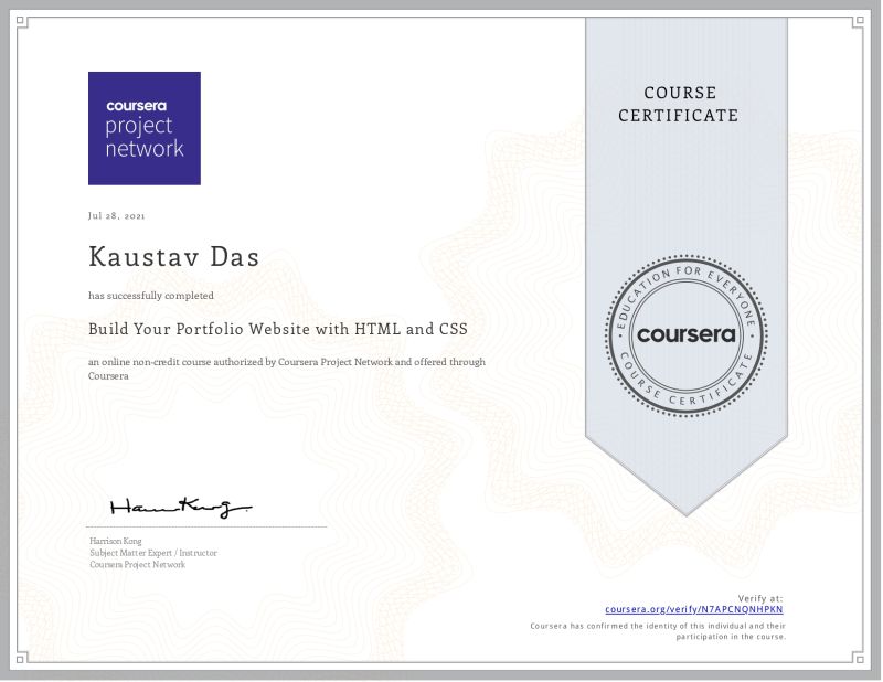 Kaustav Das on LinkedIn: #codemaster #htmlcss #courseraprojectnetwork Kaustav Das on LinkedIn: #codemaster #htmlcss #courseraprojectnetwork