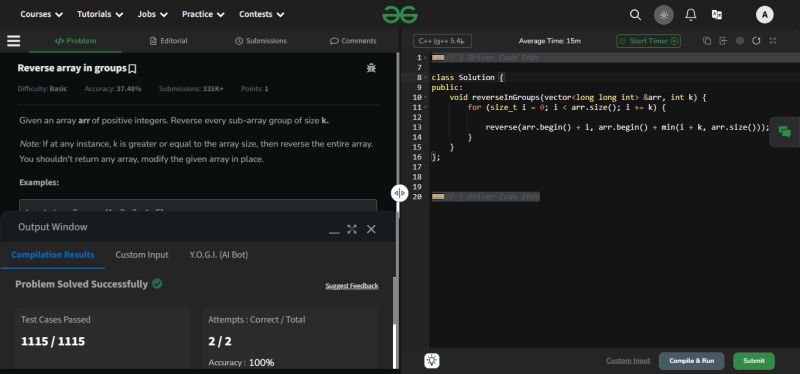 Aarya Shrivaastava on LinkedIn: #drgviswanathan #cplusplus #gfg # ... Aarya Shrivaastava on LinkedIn: #drgviswanathan #cplusplus #gfg # ...