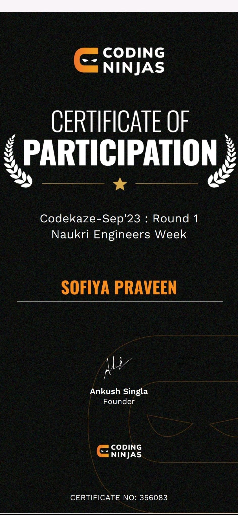 Sofiya Praveen on LinkedIn: #codekaze #coding Sofiya Praveen on LinkedIn: #codekaze #coding
