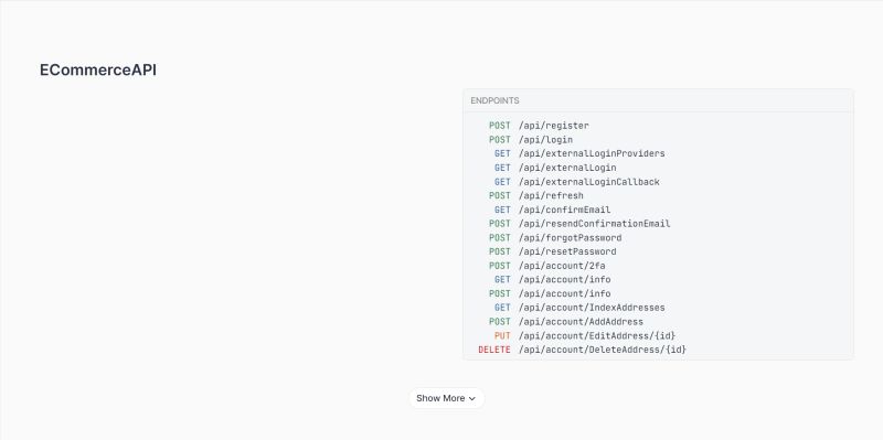 🚀 Introducing My RESTful E-Commerce API with ASP.NET Core 9.0! Over the ... 🚀 Introducing My RESTful E-Commerce API with ASP.NET Core 9.0! Over the ...