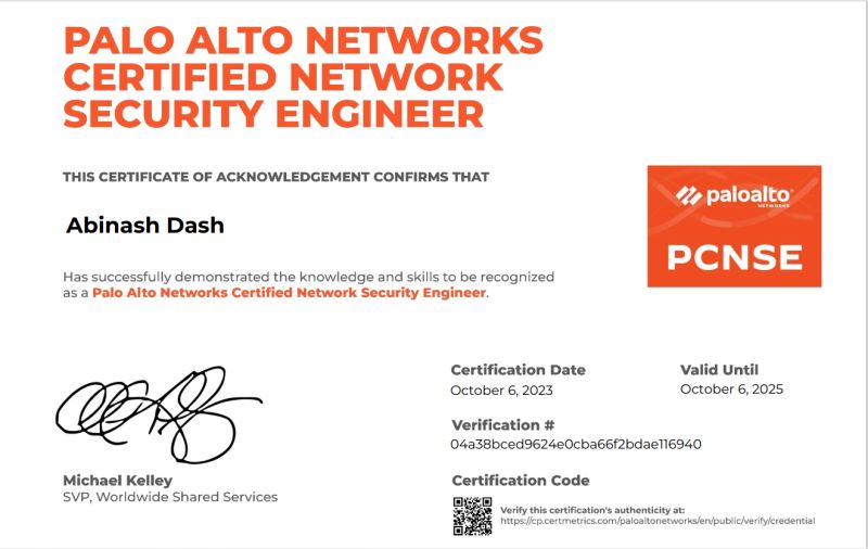 Abinash Dash on LinkedIn: completed Abinash Dash on LinkedIn: completed