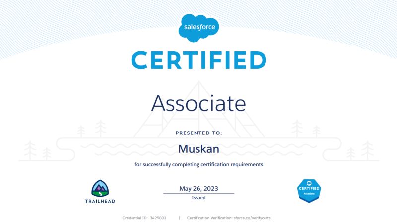 Muskan Singh on LinkedIn: #salesforce #thankyou #cognizant # ... Muskan Singh on LinkedIn: #salesforce #thankyou #cognizant # ...