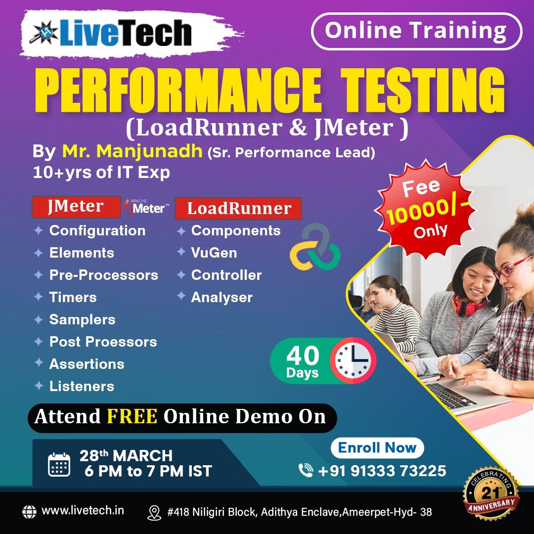 LiveTech QA on LinkedIn: Dear Student, ππ» Attend an Free ONLINE Demo on ... LiveTech QA on LinkedIn: Dear Student, ππ» Attend an Free ONLINE Demo on ...