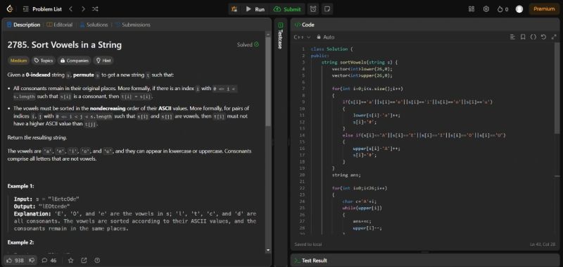 Kshitish Nayak on LinkedIn: #100daysofcodechallenge #leetcode #vitbhopal Kshitish Nayak on LinkedIn: #100daysofcodechallenge #leetcode #vitbhopal