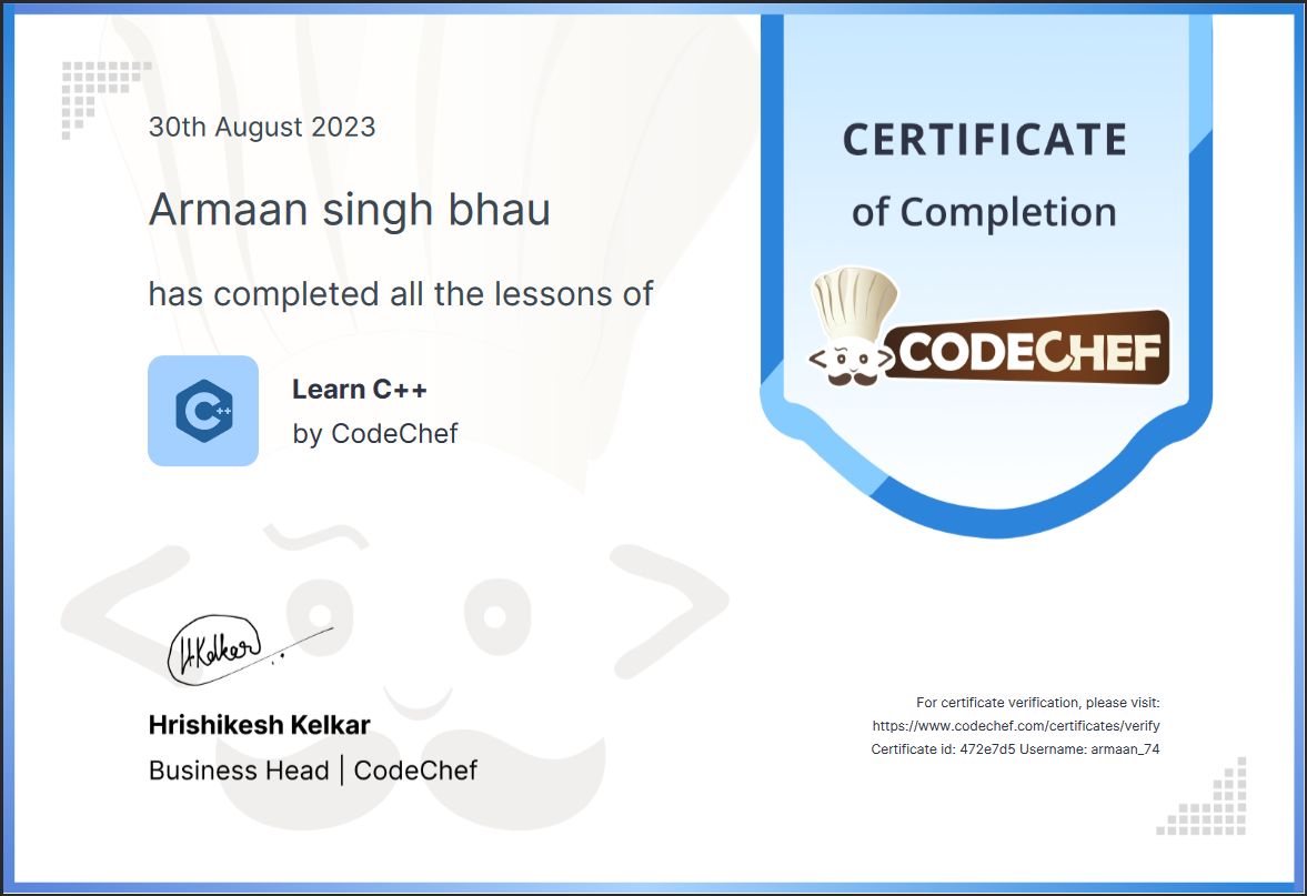 Armaan singh bhau posted on LinkedIn Armaan singh bhau posted on LinkedIn