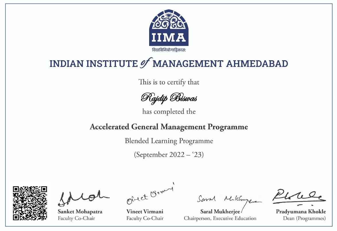 RAJDIP BISWAS on LinkedIn: I am delighted to announce the successful ... RAJDIP BISWAS on LinkedIn: I am delighted to announce the successful ...