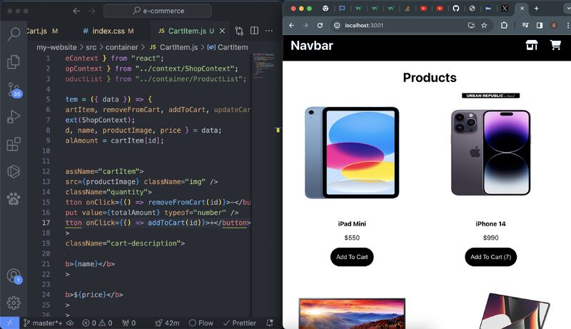 How I built my e-commerce website using react | George Bassey posted on ... How I built my e-commerce website using react | George Bassey posted on ...