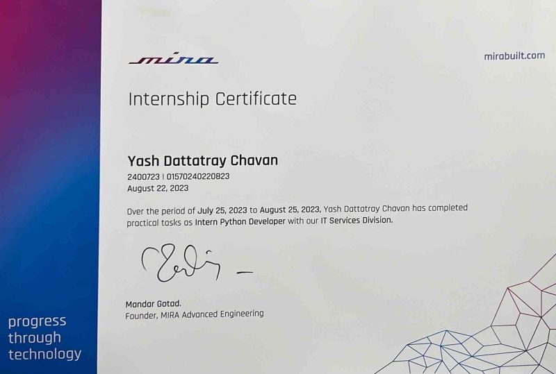 Yash Chavan on LinkedIn: #connections Yash Chavan on LinkedIn: #connections
