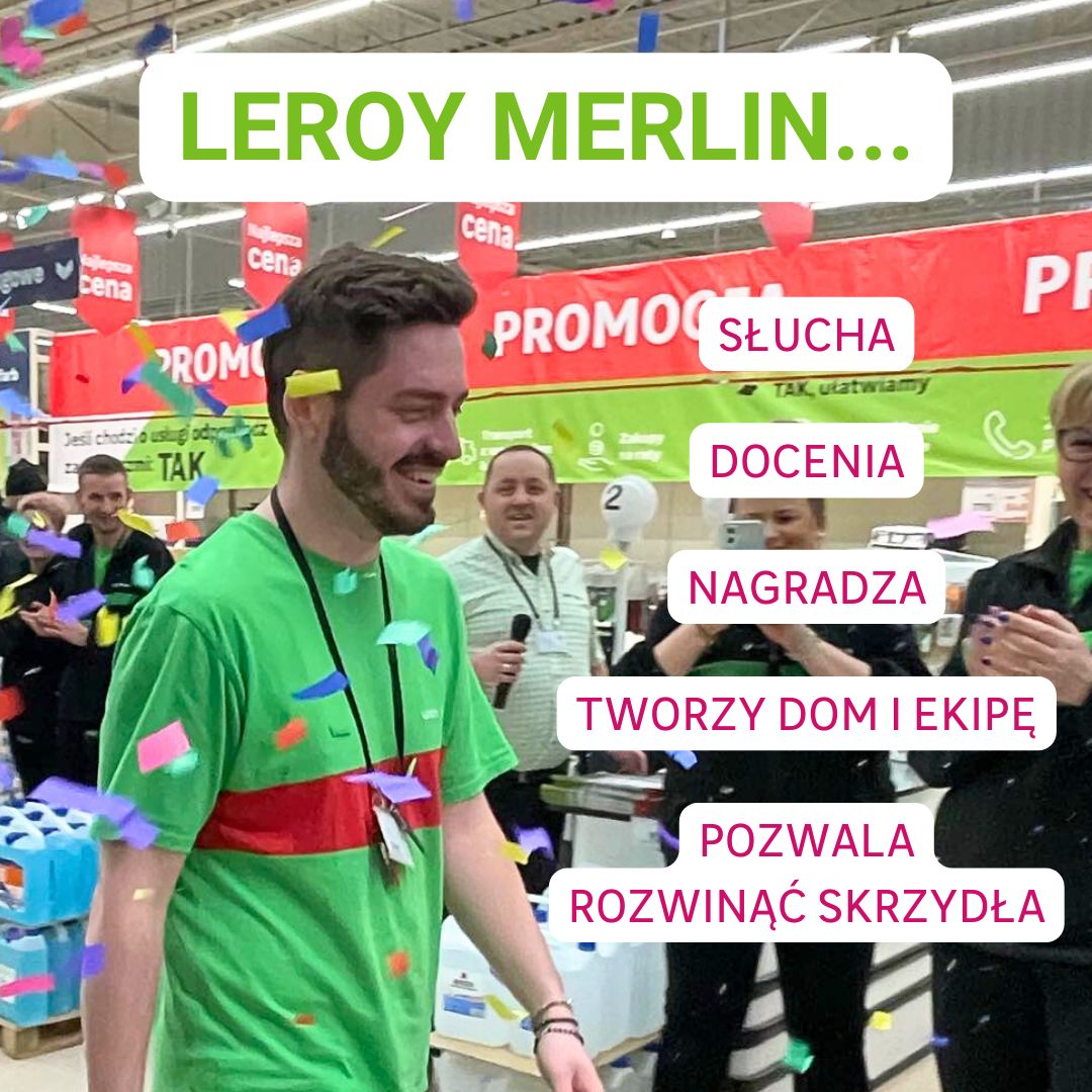 Leroy Merlin to pracodawca na 5! | Marcin Krzyżaniak Leroy Merlin to pracodawca na 5! | Marcin Krzyżaniak