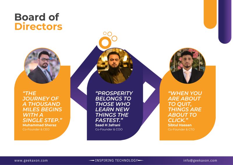 Meet Geek Axon (Pvt) Ltd's board of directors | Geek Axon (Pvt) Ltd ... Meet Geek Axon (Pvt) Ltd's board of directors | Geek Axon (Pvt) Ltd ...