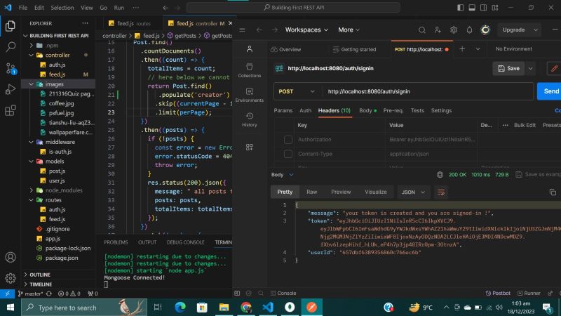 #nodejs #mernstackdeveloper #javascript #restapi #developerjourney ... #nodejs #mernstackdeveloper #javascript #restapi #developerjourney ...