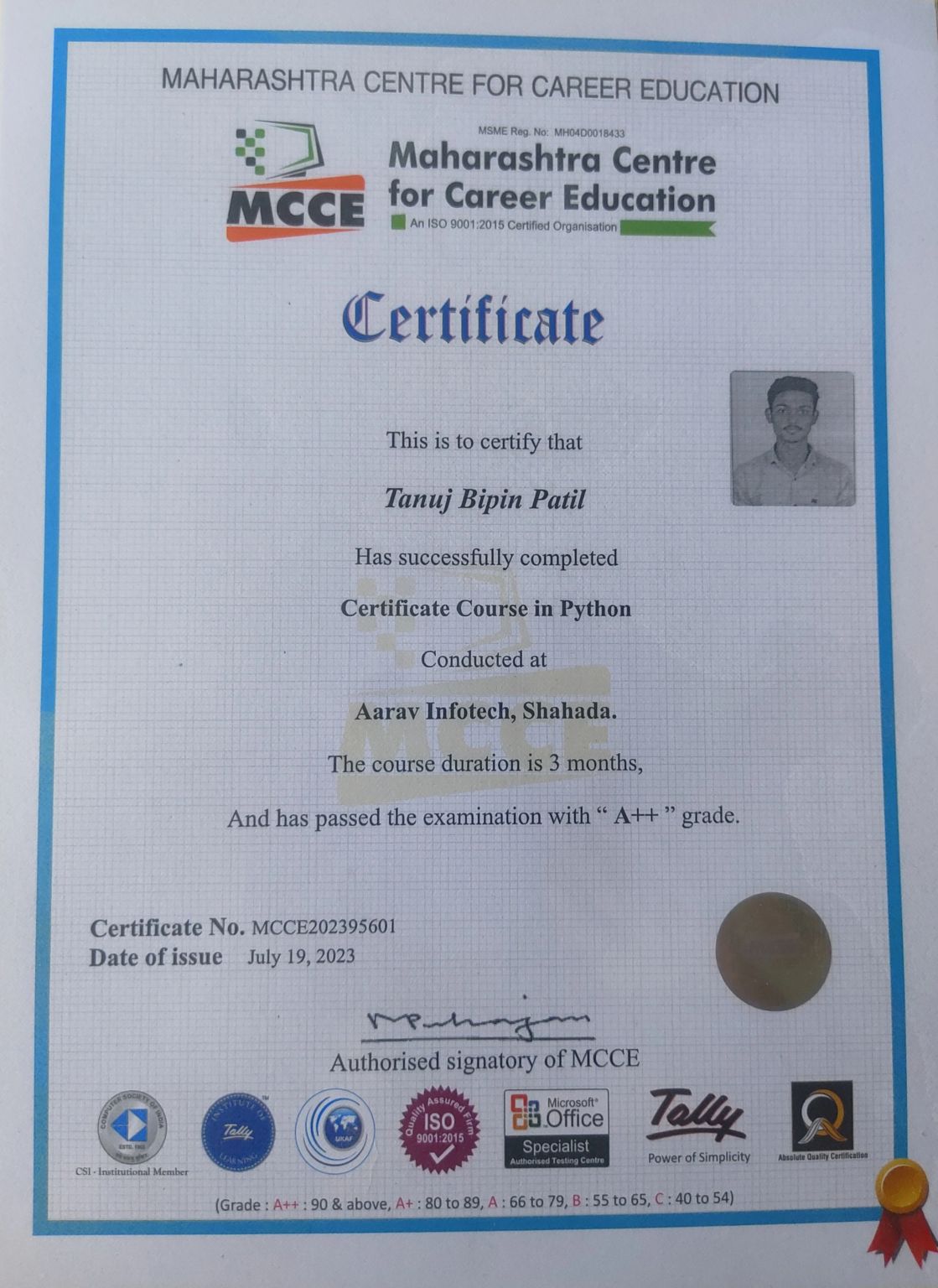 Tanuj Patil on LinkedIn: #python #programming #mcce Tanuj Patil on LinkedIn: #python #programming #mcce