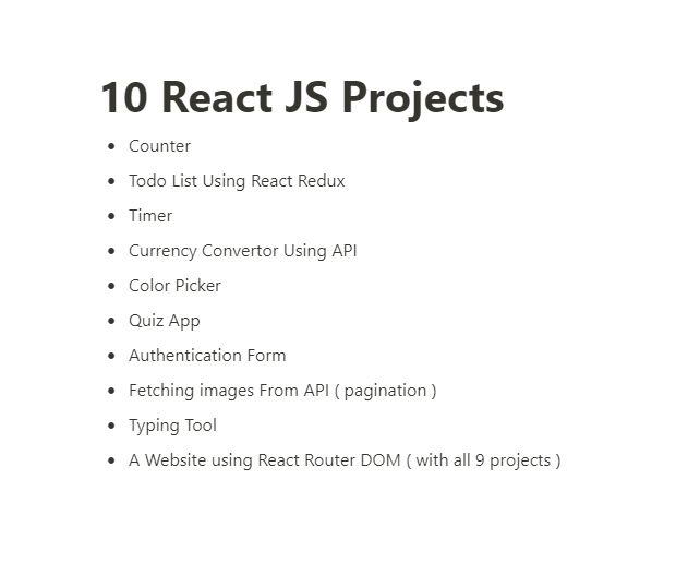 VISHAL KUMAR on LinkedIn: #reactjs #react #javascript #jsdeveloper # ... VISHAL KUMAR on LinkedIn: #reactjs #react #javascript #jsdeveloper # ...