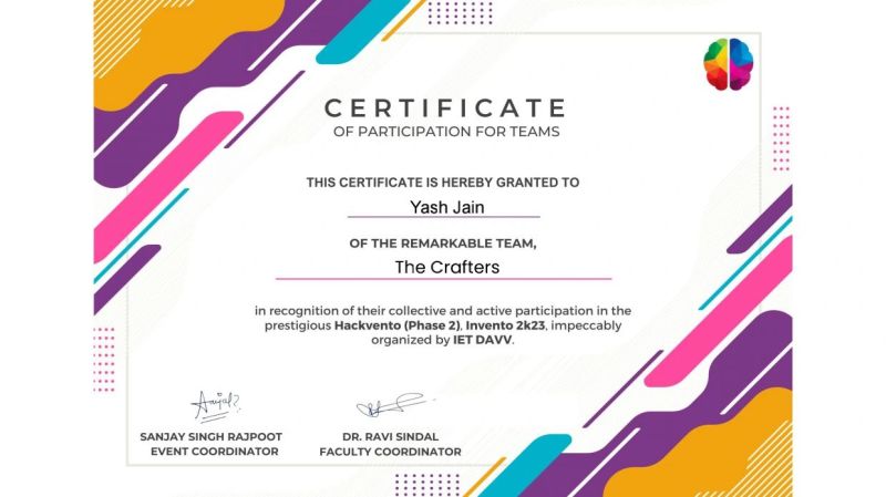 Yash Jain on LinkedIn: #hackathon #techenthusiast Yash Jain on LinkedIn: #hackathon #techenthusiast