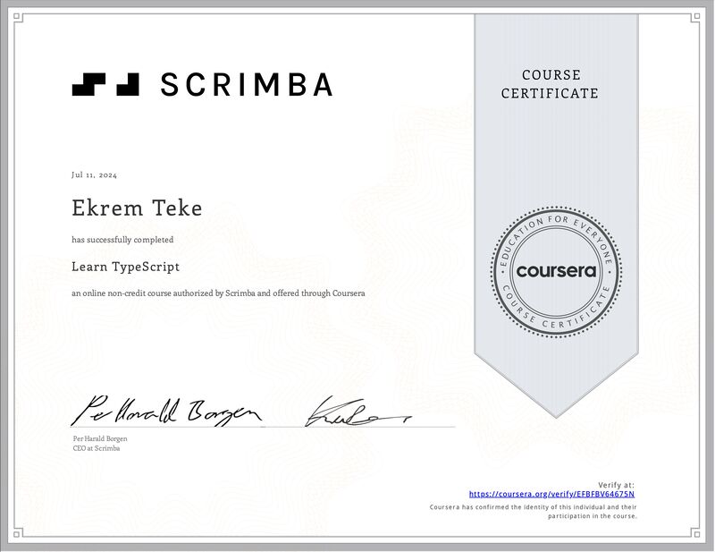 Ekrem Teke on LinkedIn: #typescript #javascript #webdevelopment #coding ... Ekrem Teke on LinkedIn: #typescript #javascript #webdevelopment #coding ...