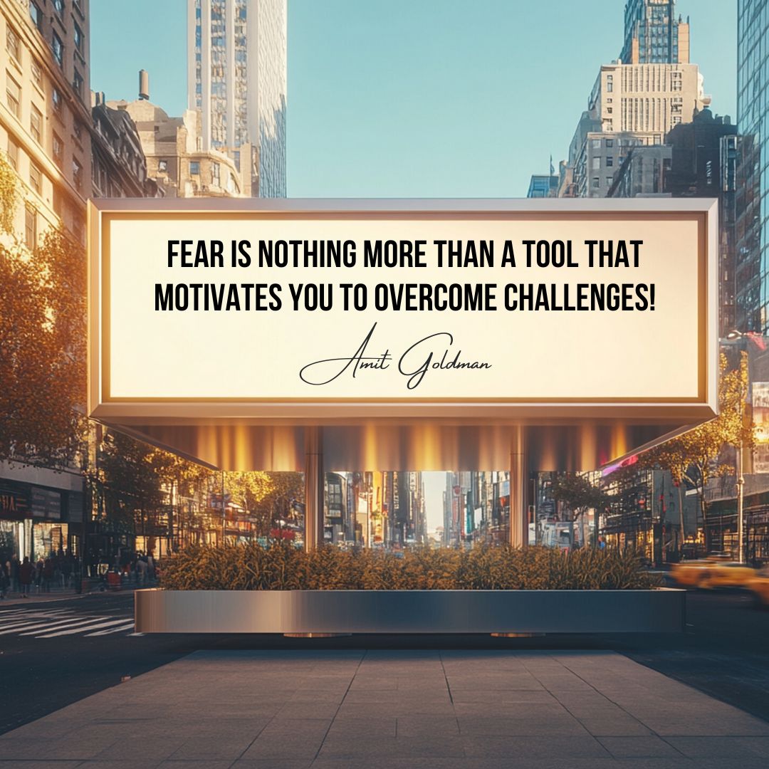 Amit Goldman on LinkedIn: Fear, when embraced, can be a powerful ... Amit Goldman on LinkedIn: Fear, when embraced, can be a powerful ...