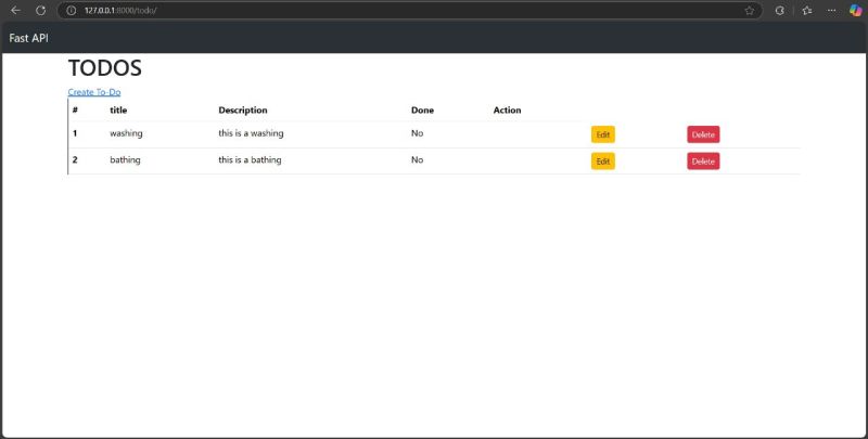 #fastapi #sqlalchemy #bootstrap #webdevelopment #python #restapi ... #fastapi #sqlalchemy #bootstrap #webdevelopment #python #restapi ...