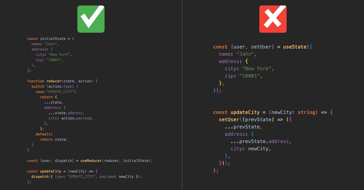 Eugene Shulha on LinkedIn: Why You Shouldn’t Use useState for Complex ... Eugene Shulha on LinkedIn: Why You Shouldn’t Use useState for Complex ...