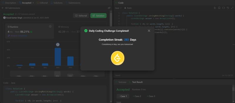 Kunal Kumar Singh on LinkedIn: #365daysofcode #potd #dailychallenge # ... Kunal Kumar Singh on LinkedIn: #365daysofcode #potd #dailychallenge # ...