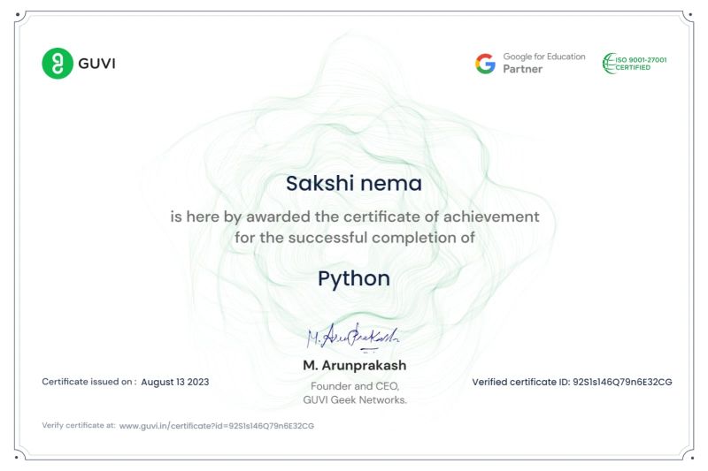 Sakshi Nema posted on LinkedIn Sakshi Nema posted on LinkedIn