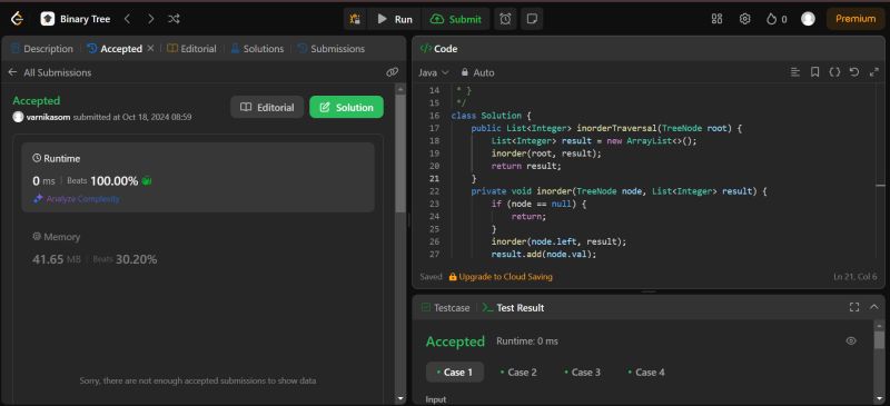 Varnika Som on LinkedIn: #100daysofcode #leetcode #binarytree # ... Varnika Som on LinkedIn: #100daysofcode #leetcode #binarytree # ...