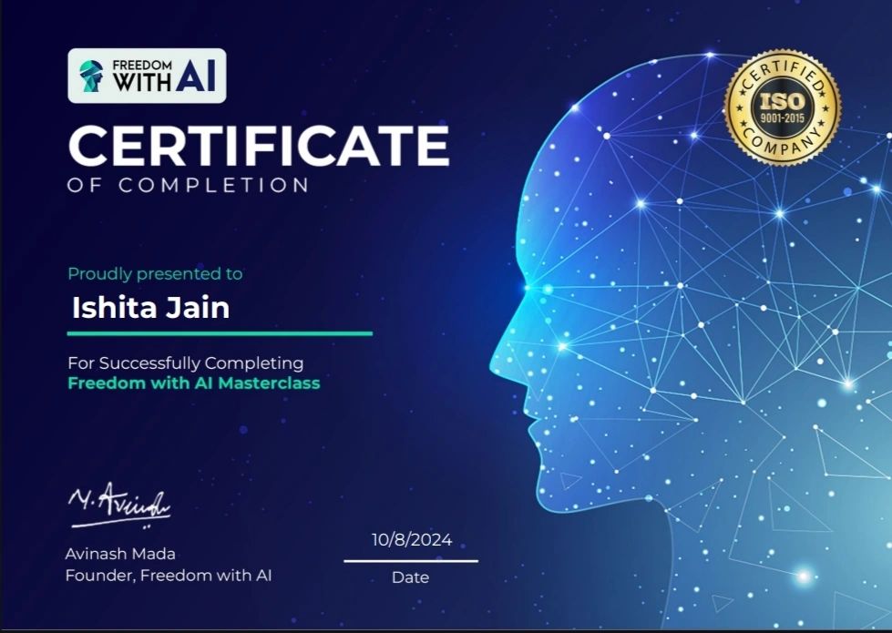 Ishita Jain on LinkedIn: #ai #chatgpt Ishita Jain on LinkedIn: #ai #chatgpt