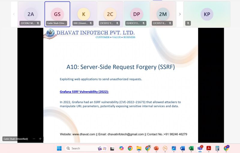 #websecurity #owasp #securecoding #cybersecurity #studentlearning ... #websecurity #owasp #securecoding #cybersecurity #studentlearning ...