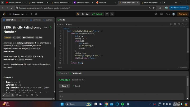 #46day #100dayscodingchallange #leetcode #programming #coding | Khushi ... #46day #100dayscodingchallange #leetcode #programming #coding | Khushi ...