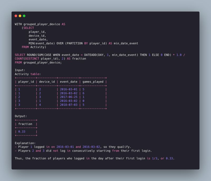 Jardel Moraes on LinkedIn: #sql #dataanalysis #userengagement # ... Jardel Moraes on LinkedIn: #sql #dataanalysis #userengagement # ...