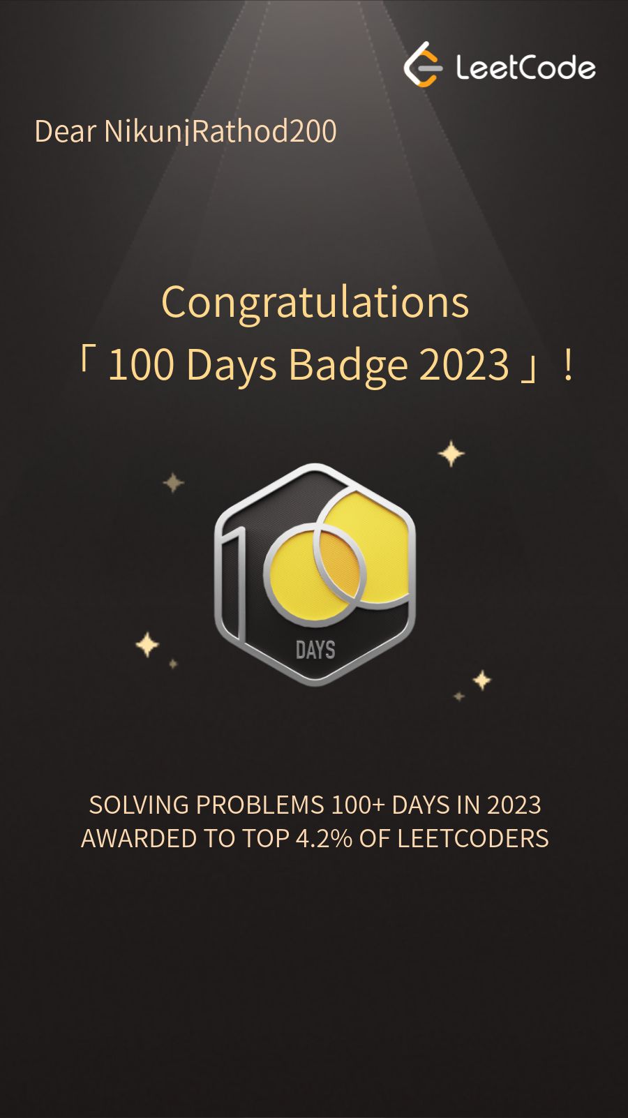 Nikunj Rathod on LinkedIn: #leetcode #leetcode2023 #leetcodestreak # ... Nikunj Rathod on LinkedIn: #leetcode #leetcode2023 #leetcodestreak # ...