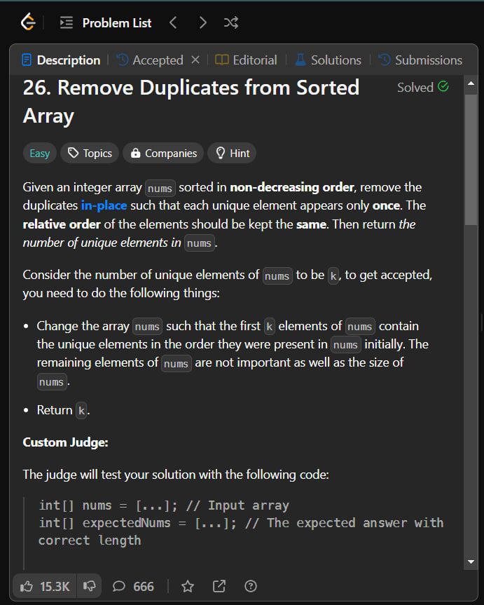 Vaaruni Sharma on LinkedIn: #drgviswanathan #100daysofcode #leetcode # ... Vaaruni Sharma on LinkedIn: #drgviswanathan #100daysofcode #leetcode # ...