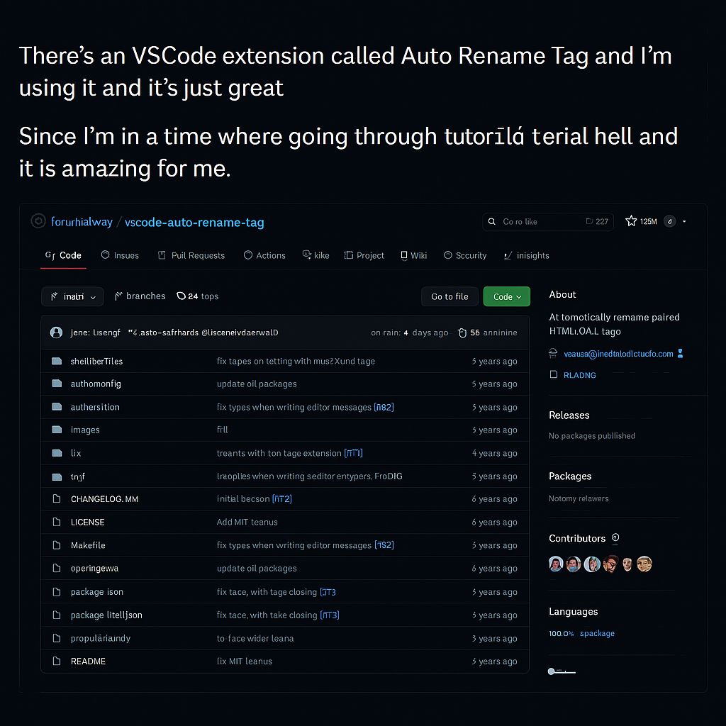 #webdevelopment #vscode #productivitytools #frontenddev #codingjourney ... #webdevelopment #vscode #productivitytools #frontenddev #codingjourney ...