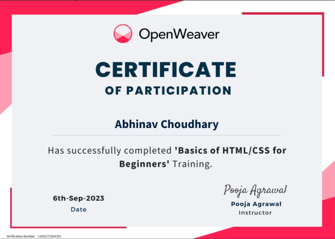 Abhinav Choudhary on LinkedIn: #html #css Abhinav Choudhary on LinkedIn: #html #css