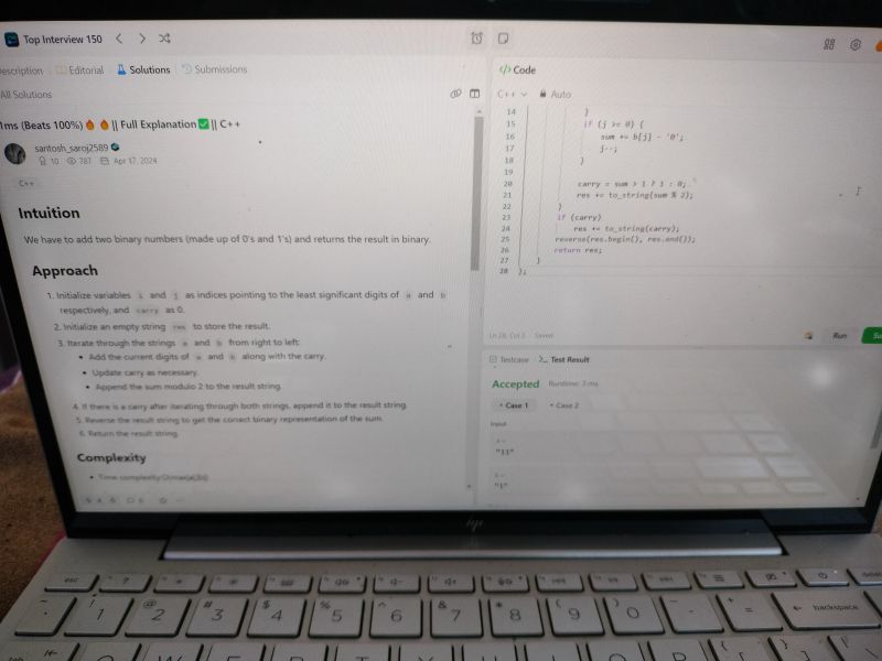 #day114 #cpp #150dayscodeforchallenge #leetcode #leetcodechallenge ... #day114 #cpp #150dayscodeforchallenge #leetcode #leetcodechallenge ...