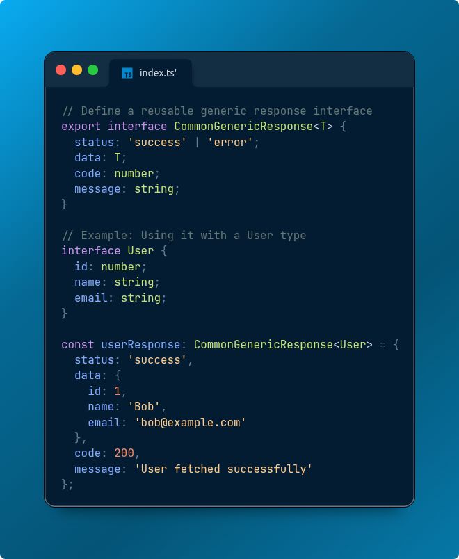 #typescript #generics #webdevelopment #angular #cleancode… | Ashish Mishra #typescript #generics #webdevelopment #angular #cleancode… | Ashish Mishra