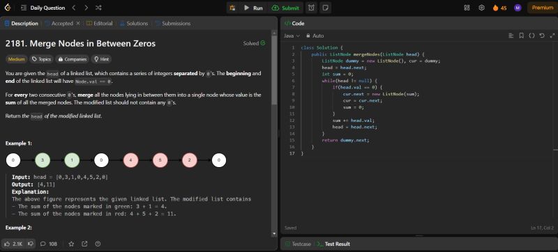 Day 79 of LeetCode Coding Challenge | Mit Desai posted on the topic ... Day 79 of LeetCode Coding Challenge | Mit Desai posted on the topic ...