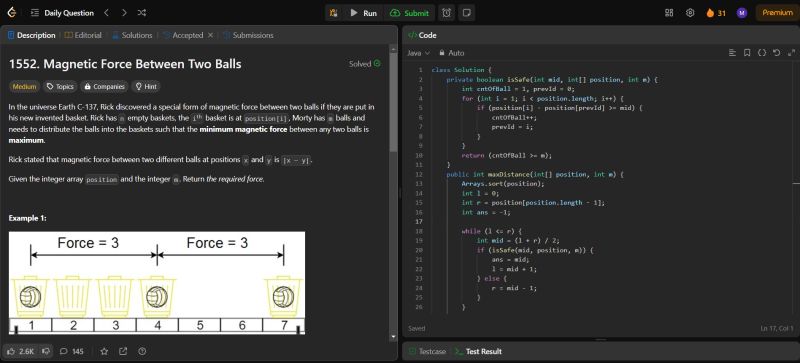 Day 65 of LeetCode Coding Challenge | Mit Desai posted on the topic ... Day 65 of LeetCode Coding Challenge | Mit Desai posted on the topic ...