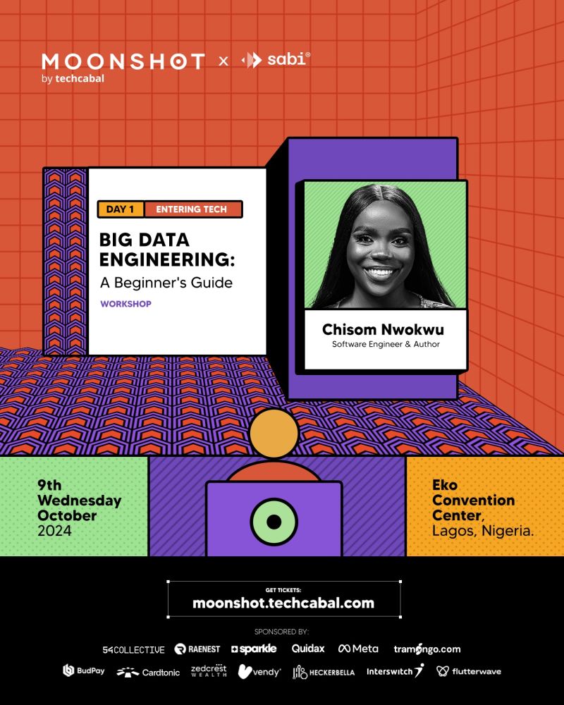 Chisom Nwokwu on LinkedIn: I’ll be speaking at Moonshot by @TechCabal ... Chisom Nwokwu on LinkedIn: I’ll be speaking at Moonshot by @TechCabal ...